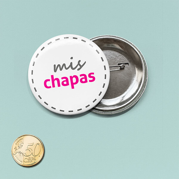 Chapas según tu diseño - Mis chapas